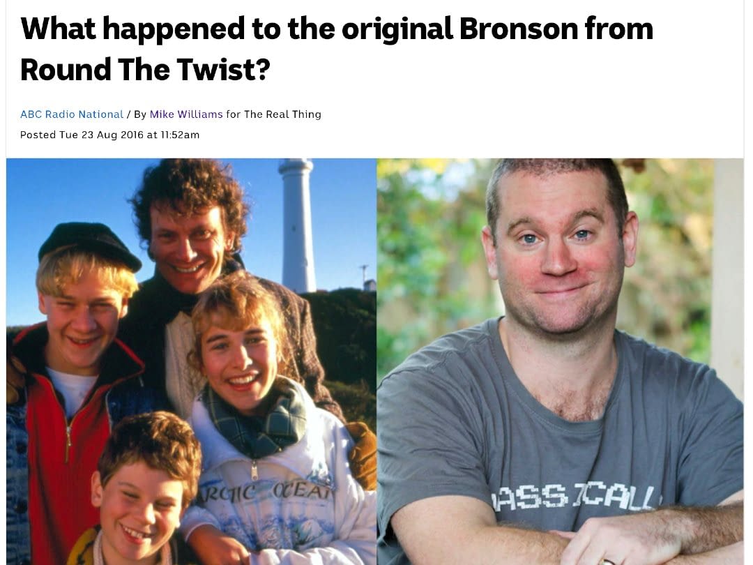 The original Bronson – Mike Williams